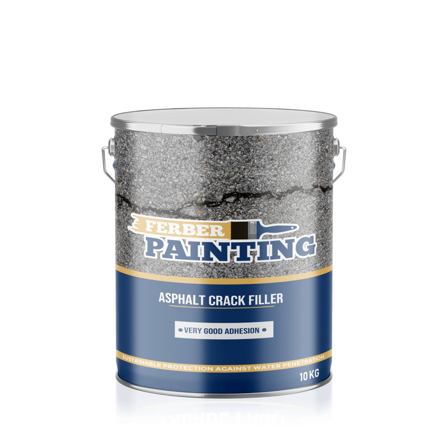 Asphalt Crack Filler - Money-Back Guarantee - Ferber Painting