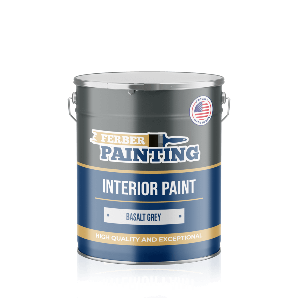 Interior Paint Basalt grey - Money-Back Guarantee - Ferber Painting